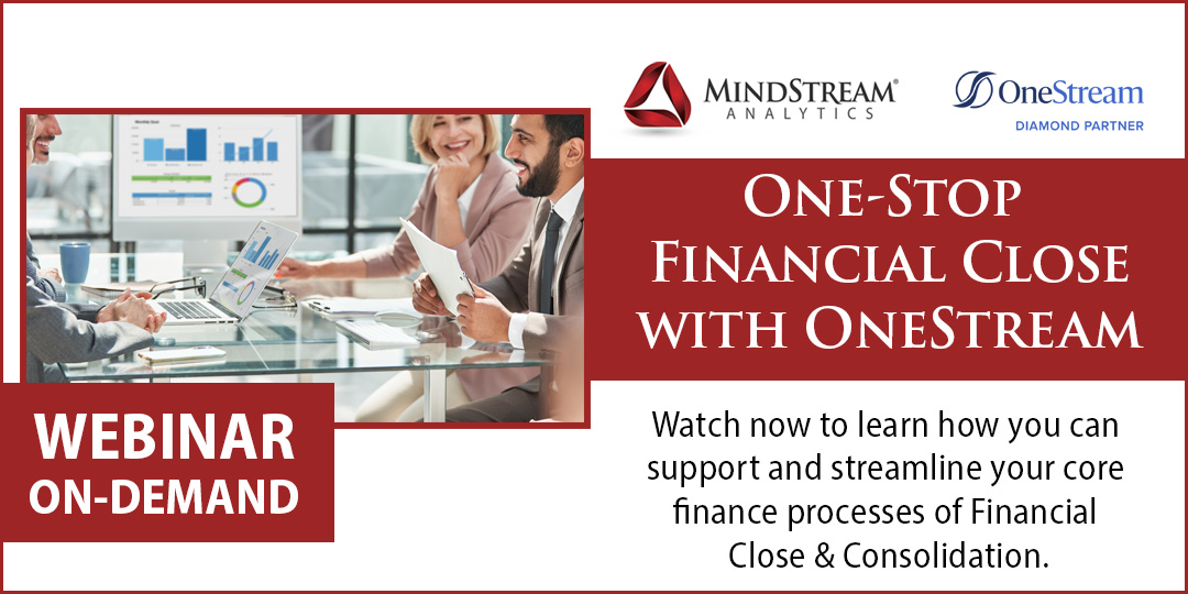 Registration - One-Stop Financial Close with OneStream Registration