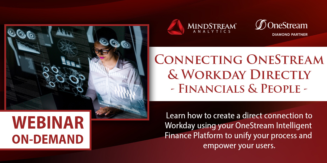 Registration - Connecting OneStream & Workday Webinar